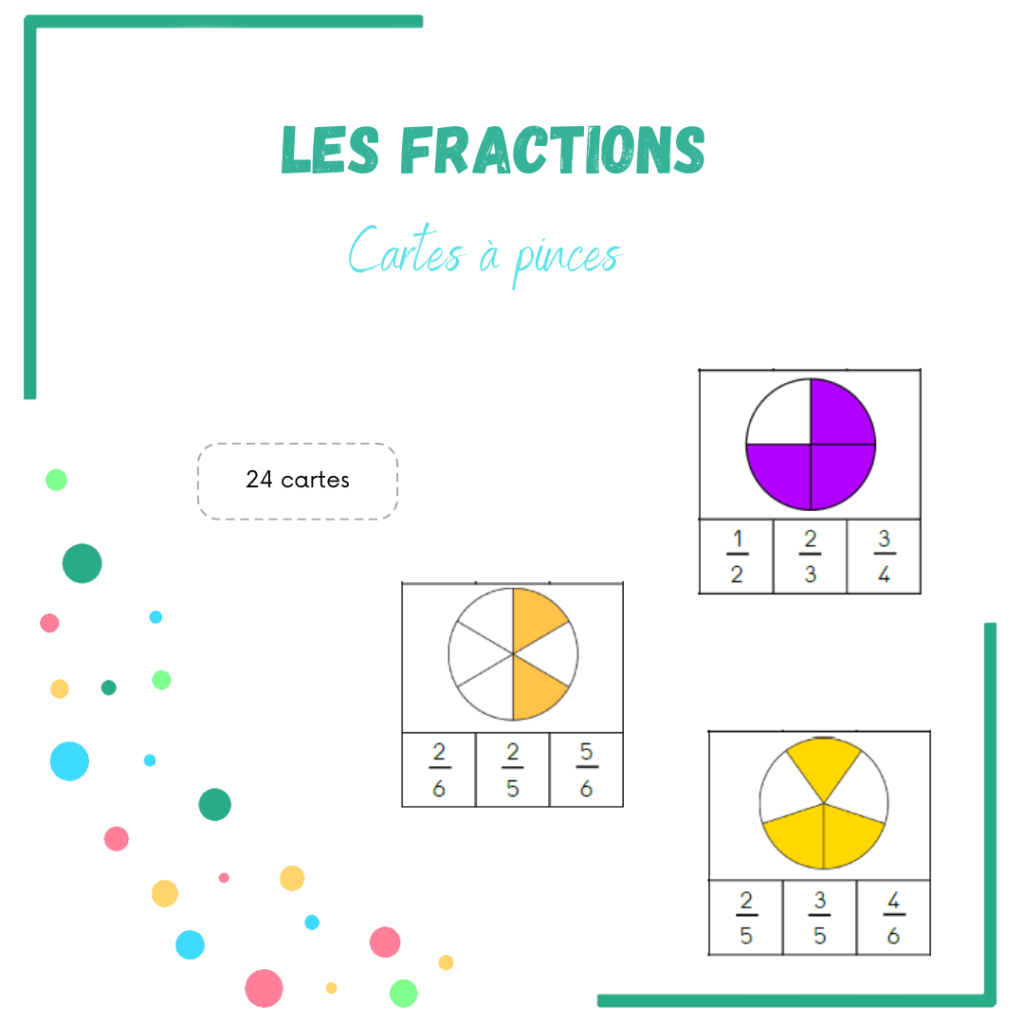 Dossier thématique - les fractions - Ma Bulle Happy Family