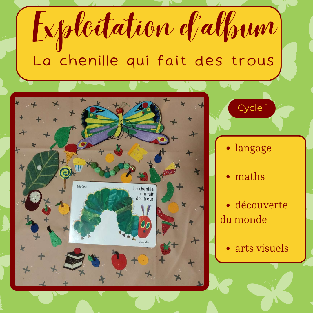 Exploitation d'albums - la chenille qui fait des trous [+documents à ...