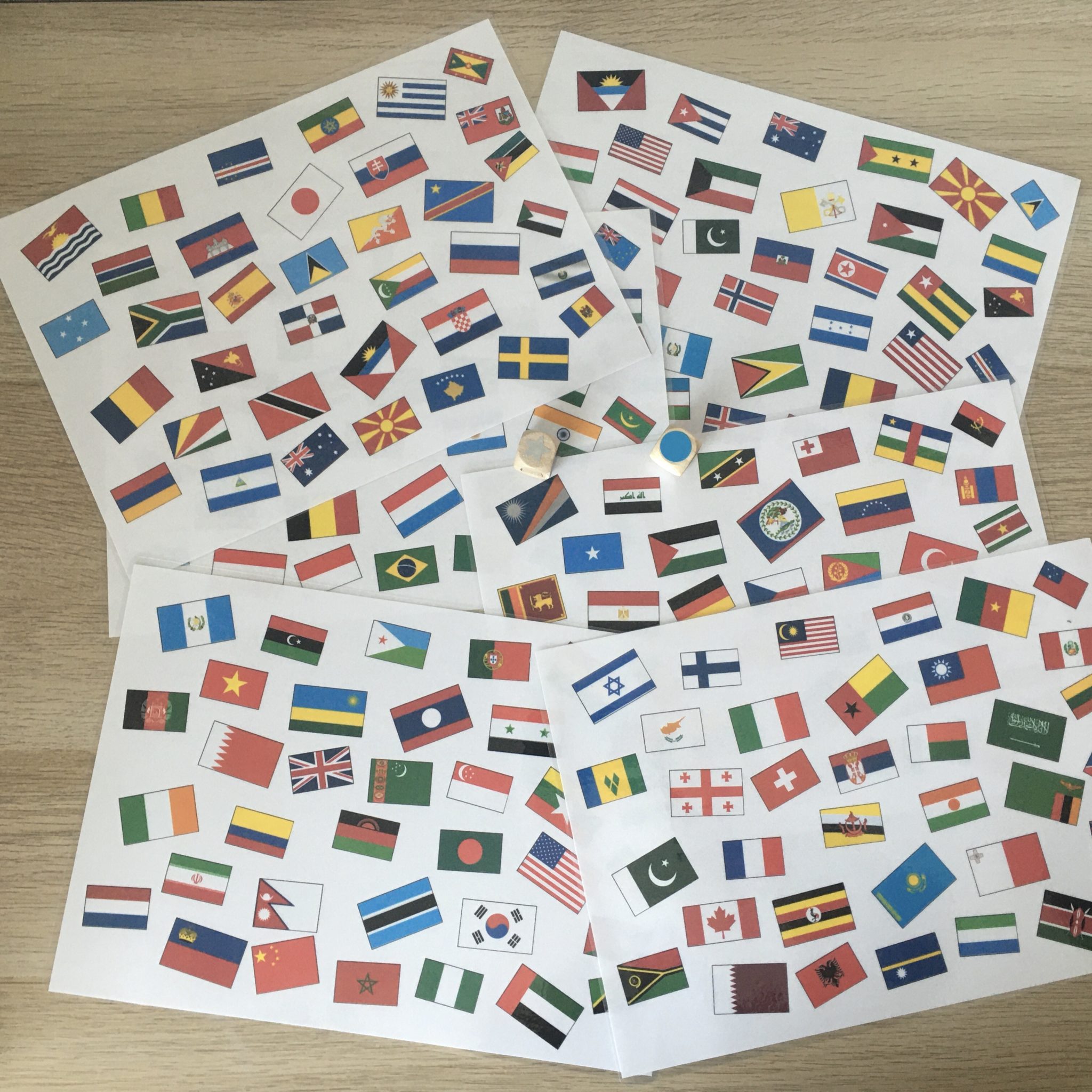 Le cherche et trouve des drapeaux du monde [+document à télécharger ...