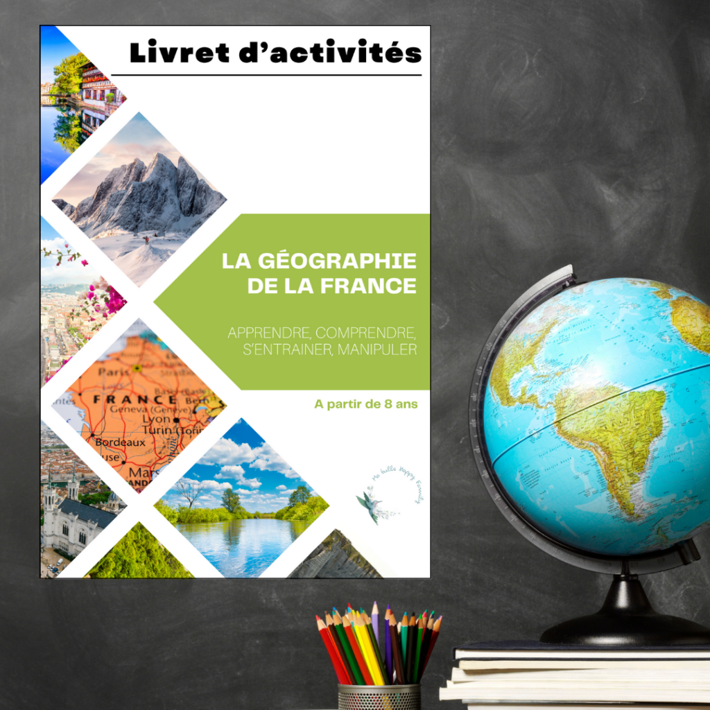 Livret d'activités - la géographie de la France.